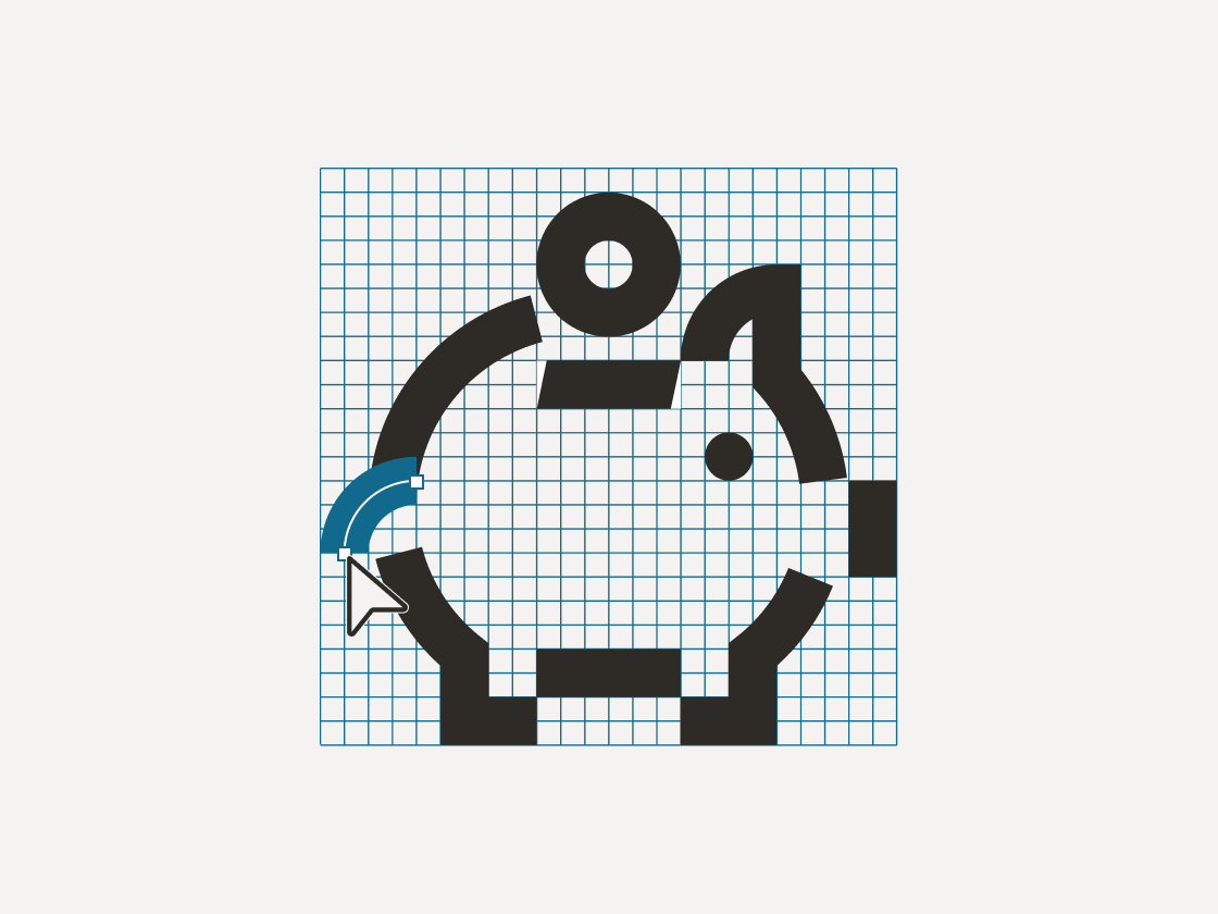 Aufbau der illustrativen Icons - Design-Portal Baden-Württemberg